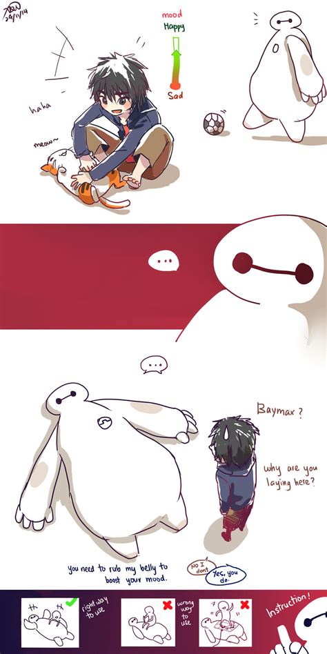 Bighero6 Belly Rub By Christon Clivef On Deviantart