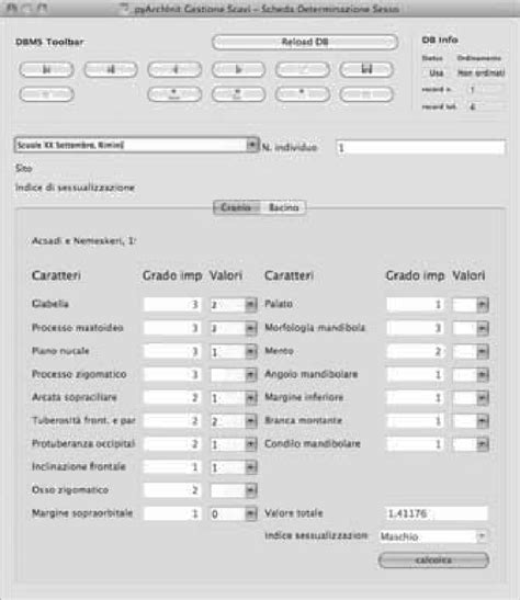 Screenshot Of The Sex Determination Datasheet Download Scientific