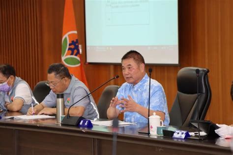 苗栗縣務會議 鍾東錦邀集鄉鎮市長列席
