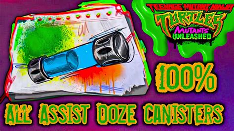 Teenage Mutant Ninja Turtles Mutants Unleashed All 10 Assist Ooze