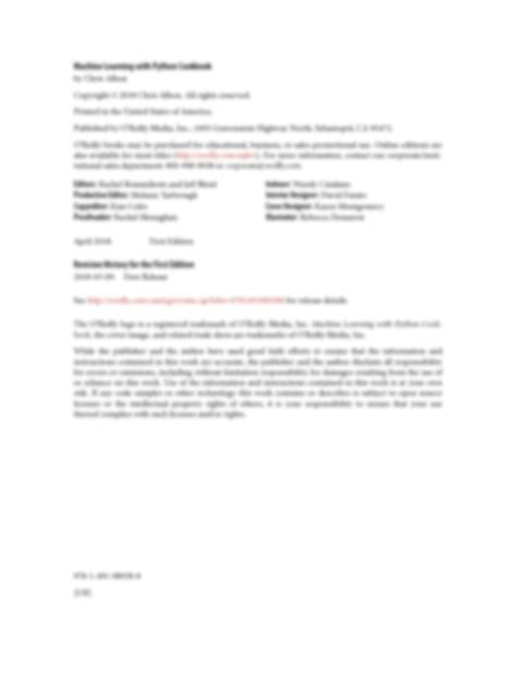 solution machine learning with python cookbook practical solutions