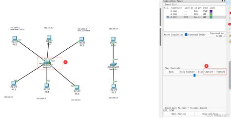 【cisco Packet Tracer】交换机 学习 更新 泛洪 Vlan实验