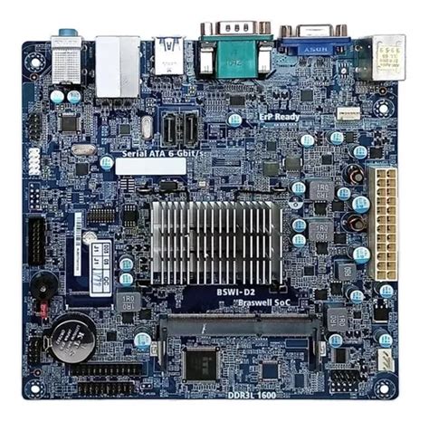 Placa Mãe Mini Itx Com Celeron Dual core J ghz Ddr l Frete grátis