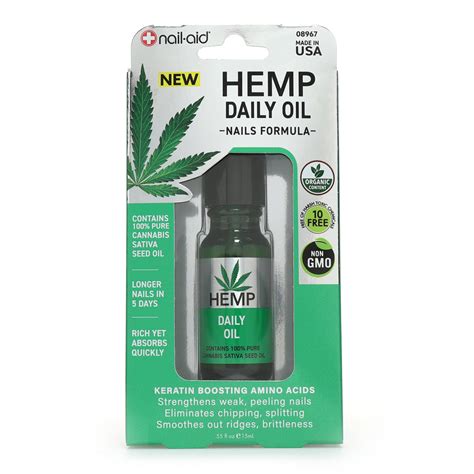 Hemp Daily Oil Nails Formula