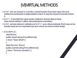 C And Net Framework PPTX Programming Languages Computing