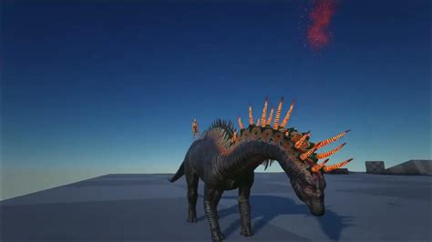 Ark Survival Evolved Amargasaurus Sounds Youtube