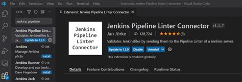 How To Validate Jenkinsfile Using Visual Studio Code