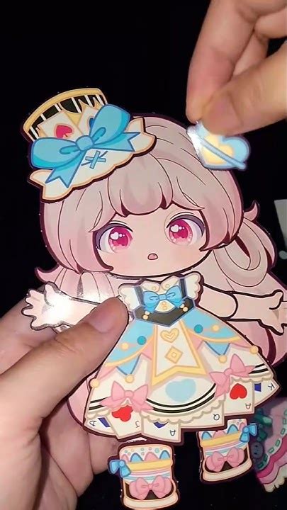 Diyตุ๊กตากระดาษขยับได้ เปลี่ยนชุดได้ 5 ตุ๊กตา ตุ๊กตากระดาษ น่ารัก ของเล่นกระดาษ Youtube