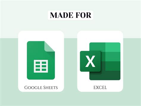 Editable Excel Planner Digital Planner Weekly Agenda Digital Daily