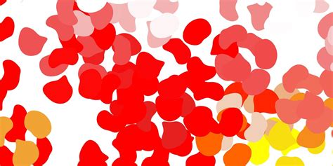 Light Orange Vector Background With Random Forms 3018664 Vector Art At