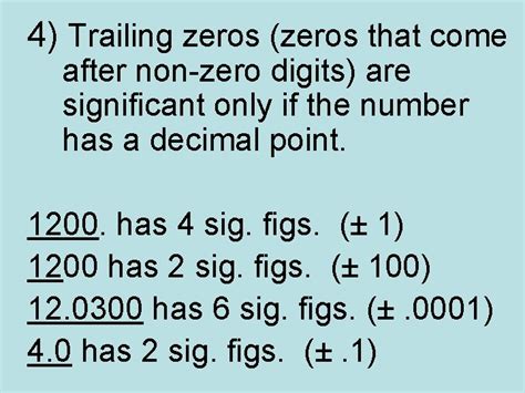 Significant Figures Digits Significant Figures Are All The