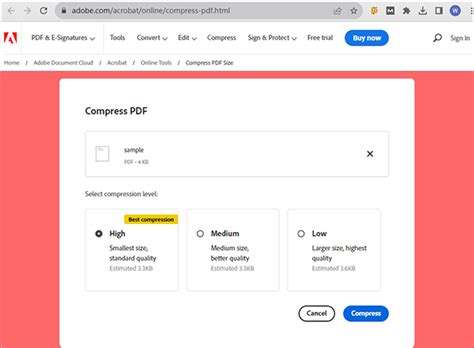 Compress Pdf For Beginners Step By Step Size Reduction