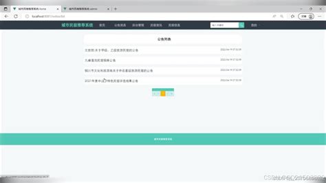 Python民宿推荐系统 民宿预订系统 （）计算机毕业设计 Csdn博客