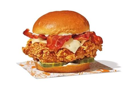 Popeyes Debuts New Bacon And Cheese Chicken Sandwich