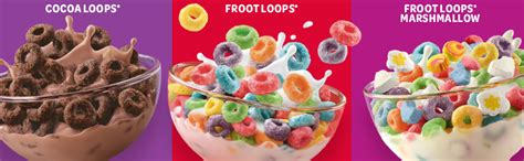 Kelloggs Froot Loops Sweethearts Cereal Snacks Valentine