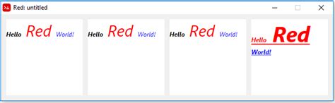 Red Programming Language Simple GC And Pure Red GUI Console