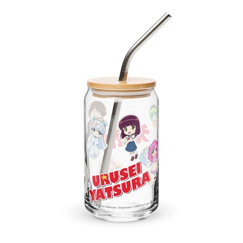 Urusei Yatsura Chibi Can Shaped Glass