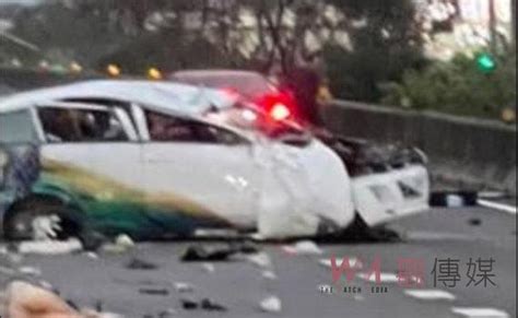 驚悚！國道1號南下彰化秀水路段重大車禍4傷 男童噴飛車外身亡