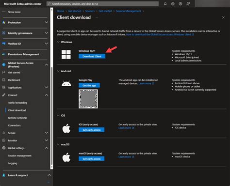 Entra Id Global Secure Access Client Installation Of The Agent On