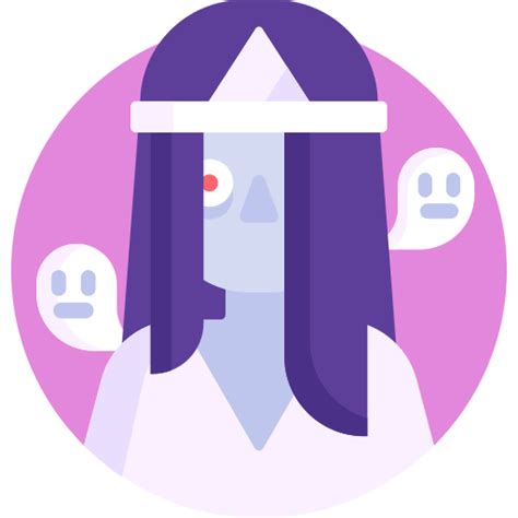 Ghost Detailed Flat Circular Flat Icon