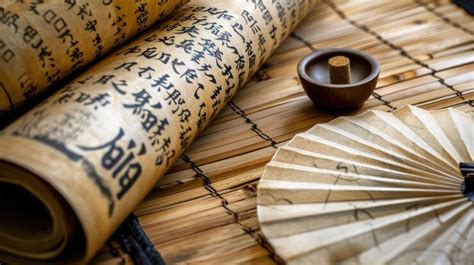 Free Photo View Of Ancient Scroll For Writing And Documenting History