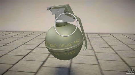 Standart Grenade Hd For Gta San Andreas