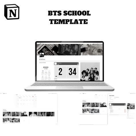 Bts School Notion Template