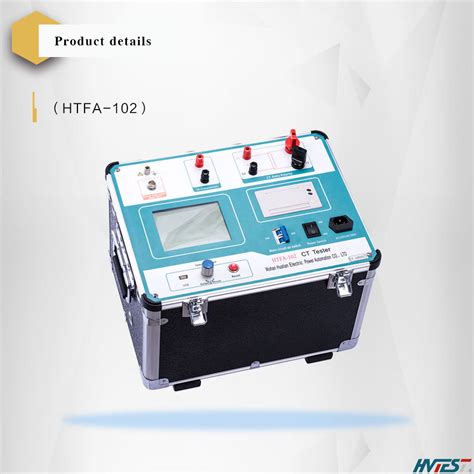 Htfa 102 Current Transformer Analyzer Ct Pt Excitation Curve Test