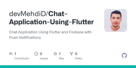 Github Devmehdid Chat Application Using Flutter Chat Application Using Flutter And Firebase