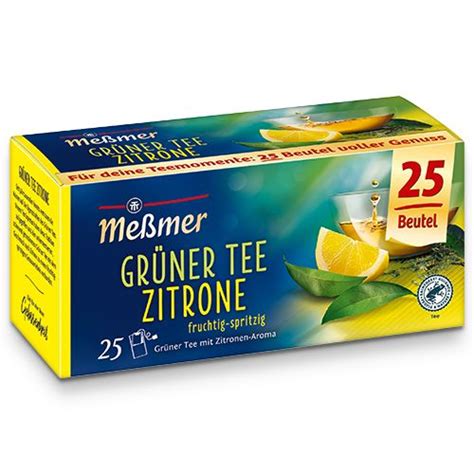Meßmer Grüner Tee Zitrone 44 g Shop Apotheke