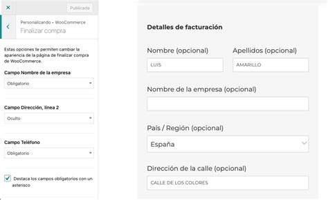 Cómo Hacer Obligatorios U Opcionales Los Campos Al Finalizar Compra En