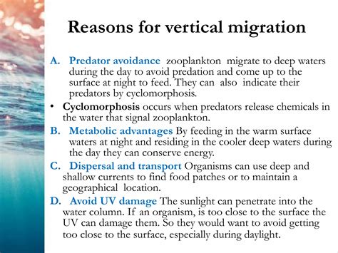 Diel Vertical Migration Dvm Pptx