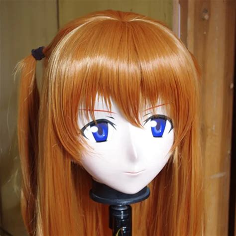 Anime Mask Cosplay Kigurumi Breast Zentai Skin Fetish Masks And Suit