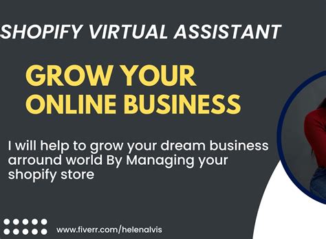 Shopify Virtual Assistant By Helen Alvis Fiverr Team On Dribbble