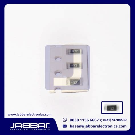 Resistor 472 47k Ohm 14w Smd1206 Jabbar Electronics