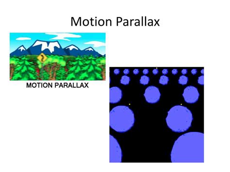 Motion Parallax Psychology Definition Nipodbeach