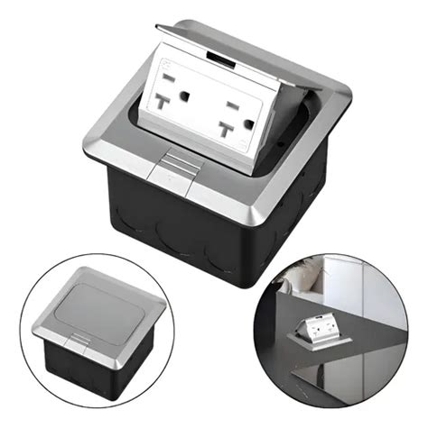 Contactos Para Piso Toma Corriente Para Piso Floor Outlet Gr Negro