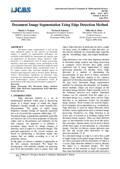 pdf document image segmentation using edge detection method