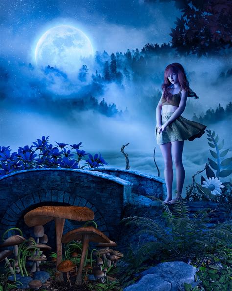 Garota Lua Fantasia Foto Gratuita No Pixabay Pixabay