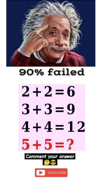Maths Shortsshorts Maths Puzzle Ytshorts Challenge Youtube