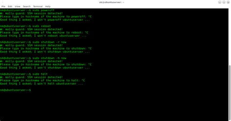 How To Avoid Accidental Shutdown Or Reboot In Linux OSTechNix