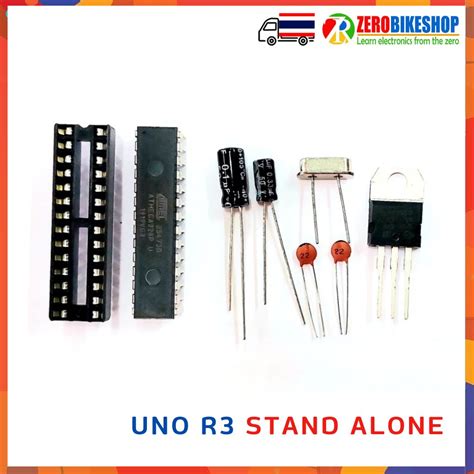 Uno R3 Stand Alone Kit Atmega328p Pu Without Arduino Bootloader Dip Socket And 16mhz Crystal Kit