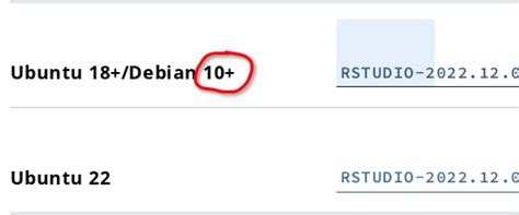 Website Needs To Update Build Version For Debian 12 Issue 12822
