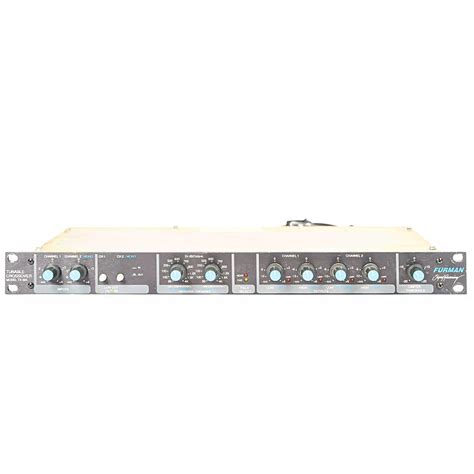 Furman Tx 324 Tunable Crossover 24db Octave Equalizer Reverb