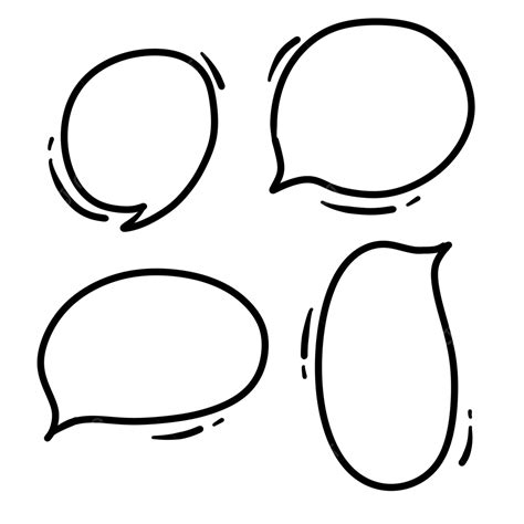 간단한 버블 텍스트 상자 거품 만화 텍스트 한국어 Png 일러스트 및 Psd 이미지 무료 다운로드 Pngtree