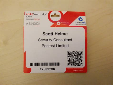 Infosecurity Badge Encryption