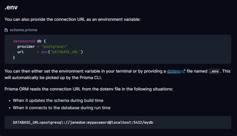 `databaseurl` Invalid While `npx Prisma Migrate ` Prisma
