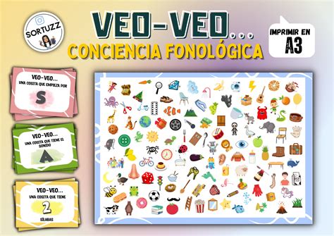 Veo veo para trabajar la Conciencia fonológica también en EUSKERA