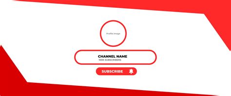 Youtube Channel Cover Wireframe Youtube Banner For Design Your Channel