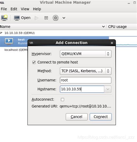 开启libvirt远程虚拟化 libvirtd config csdn博客
